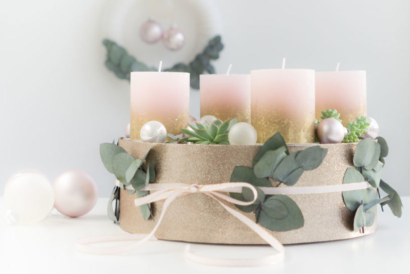 Adventskranz Modern Selber Machen